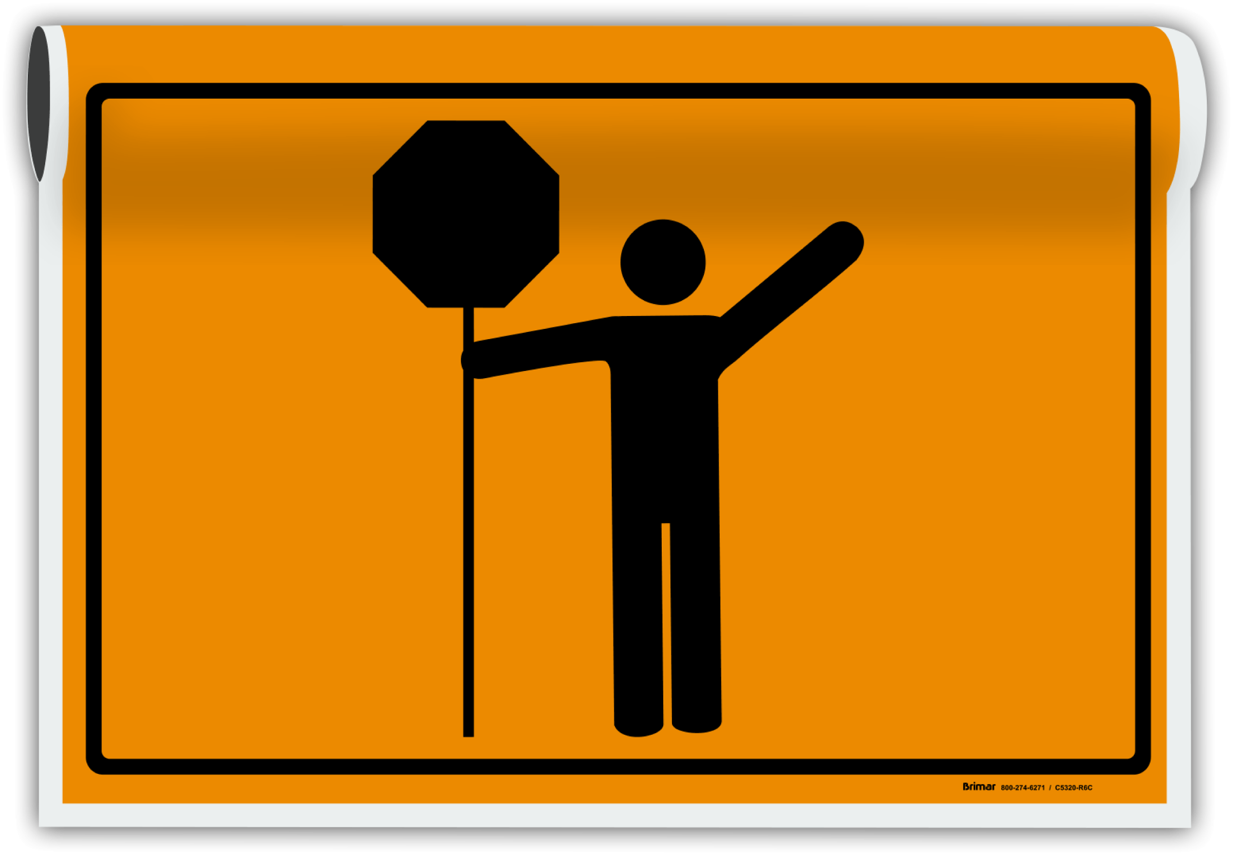 Flagger Paddle Sign - Shop Now w/ Fast Shipping