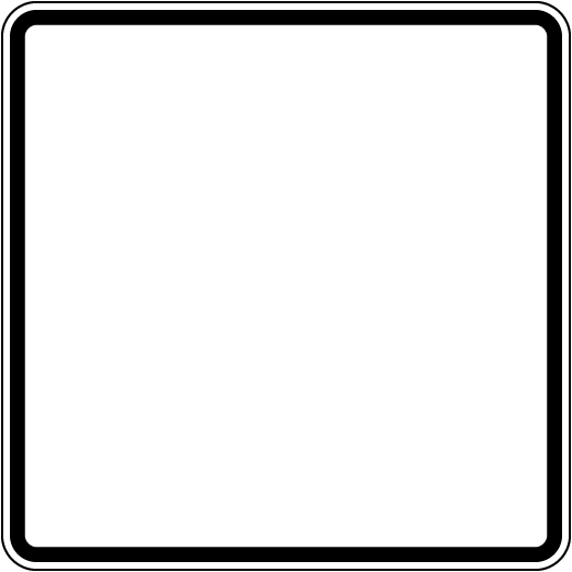 Custom Square Solar LED Traffic Signs - Shop Now, Ships Fast