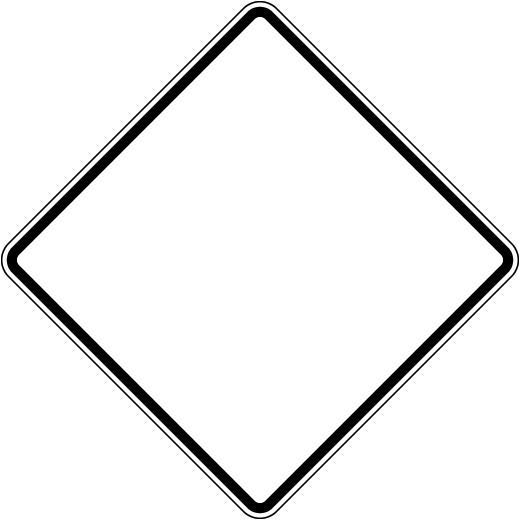 Custom Diamond Solar LED Traffic Signs - Shop Now, Ships Fast